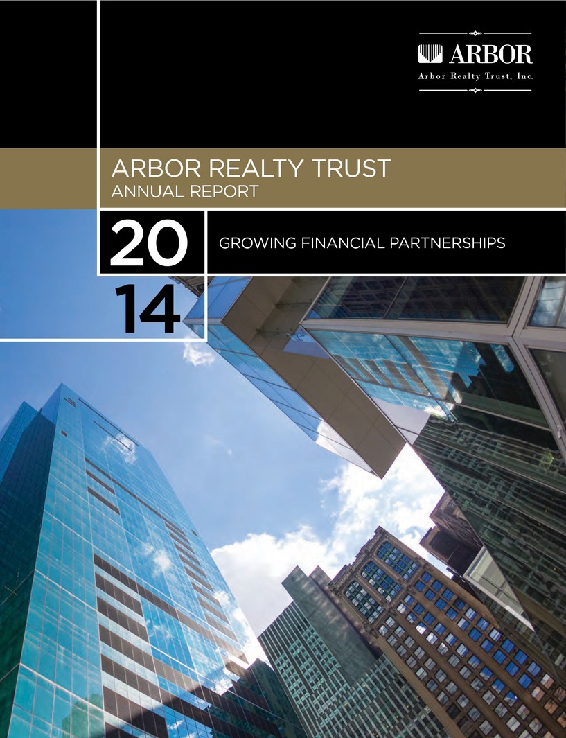 Arbor Realty Trust Annual Report 2014