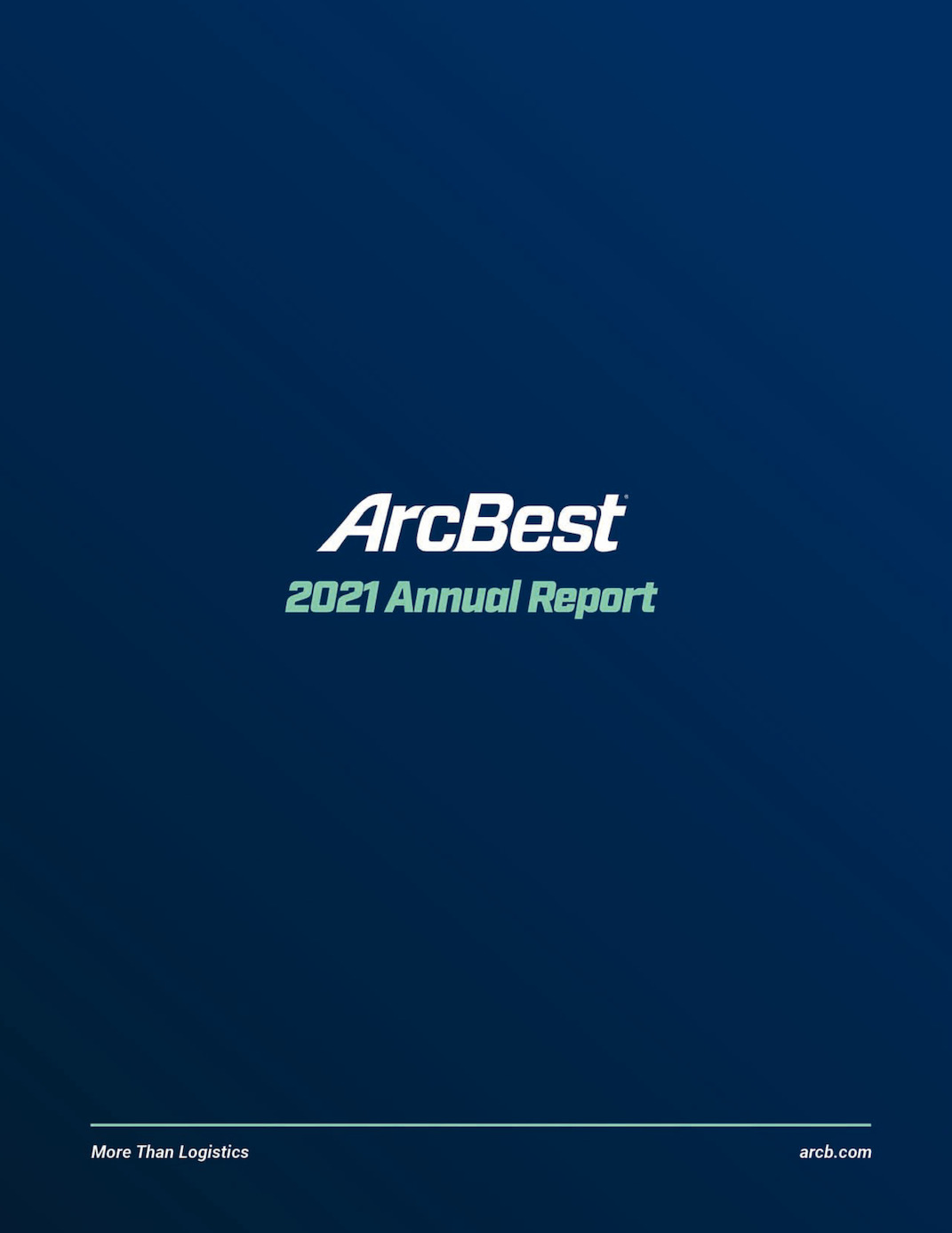 ArcBest Corporation Annual Report 2021