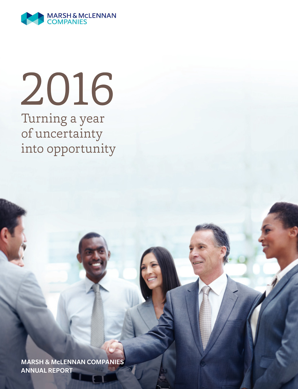 Marsh & McLennan Companies, Inc. Annual Report 2016